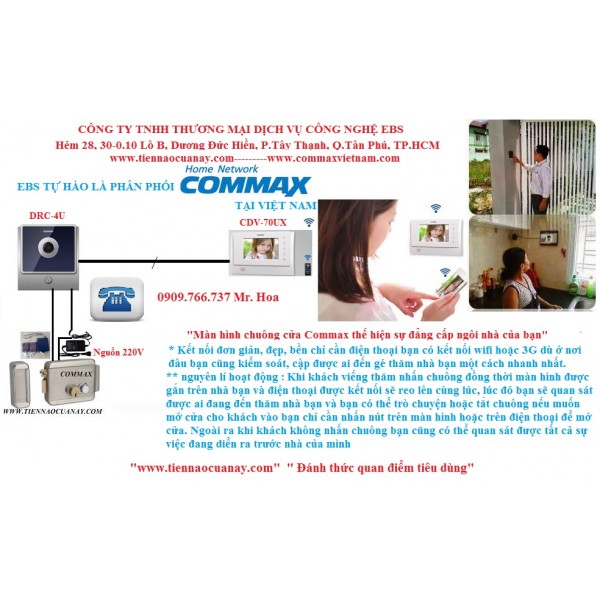 cập nhật giao diện mới cho hệ thống Smart home Commax